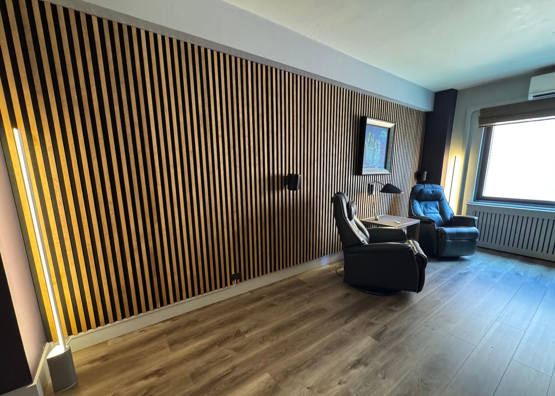 Wood Slat Panels New York Soundproofing and Acoustical Treatment
